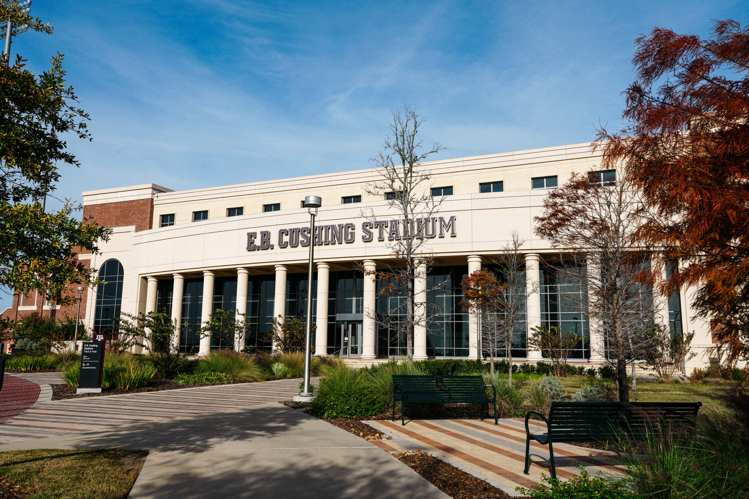 TAMU E.B. Cushing Track and Field Stadium | Cleary Zimmermann Engineers